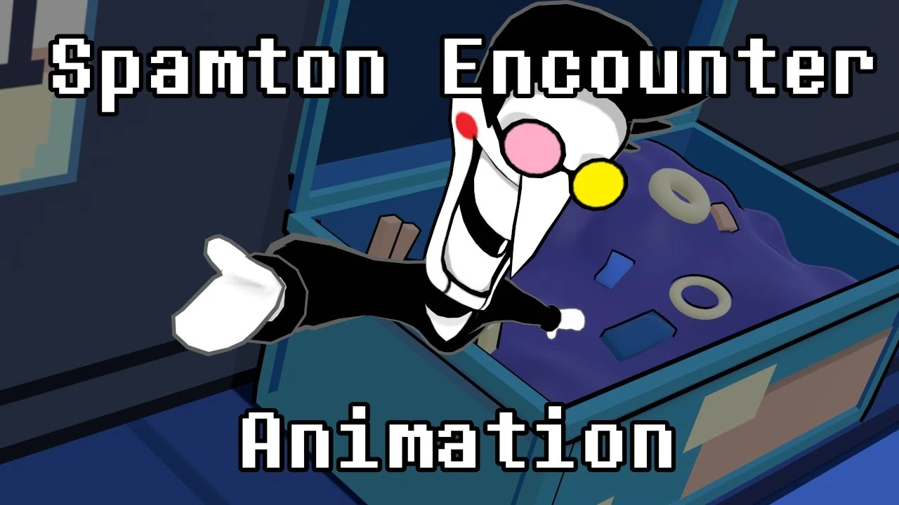random spamton (clown horn) | Fandom