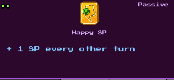 so the other day I said "It'd be really good if they add a Happy SP ...