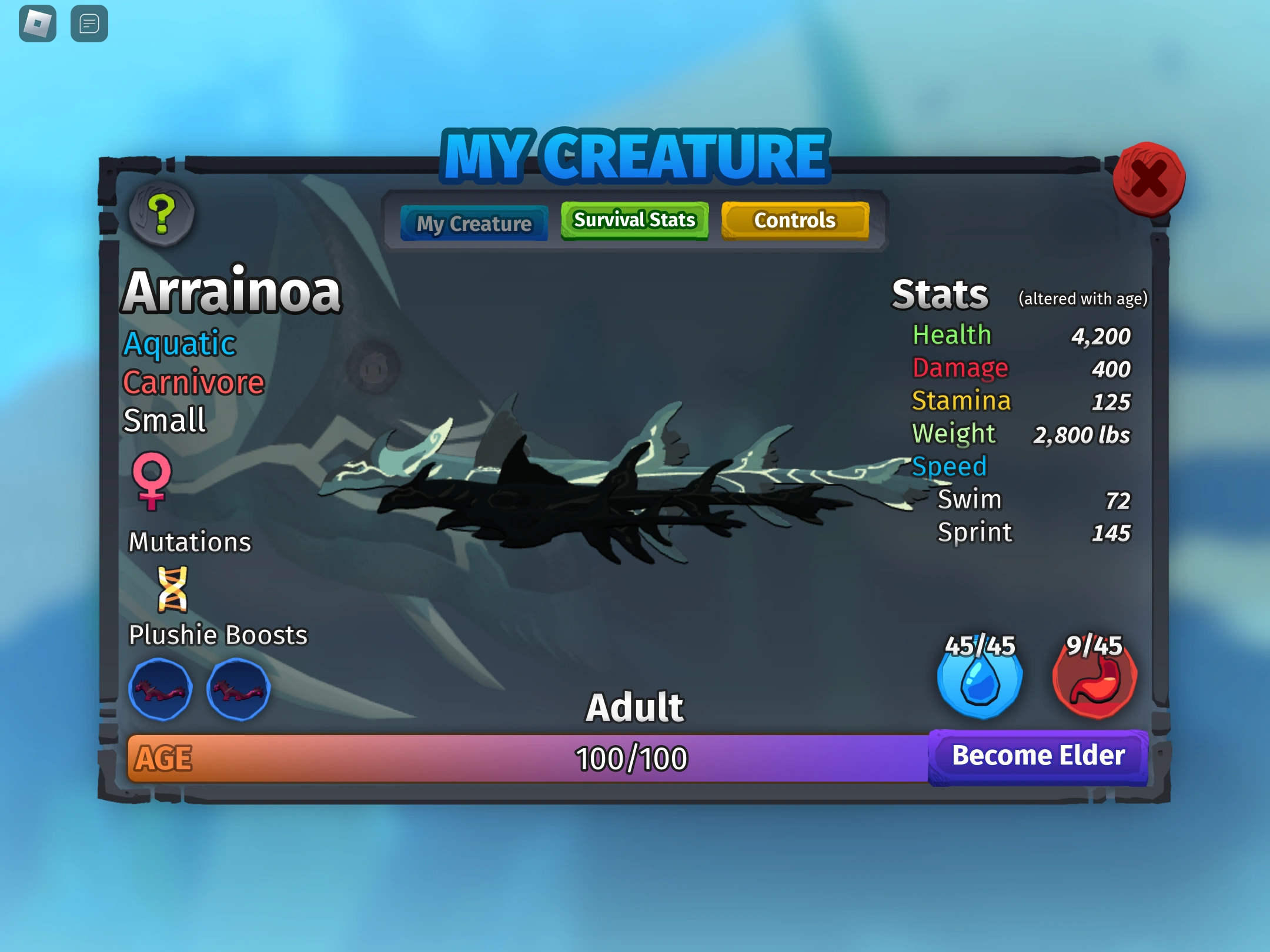 Ofc the creature i planned to kill off glimmers | Fandom