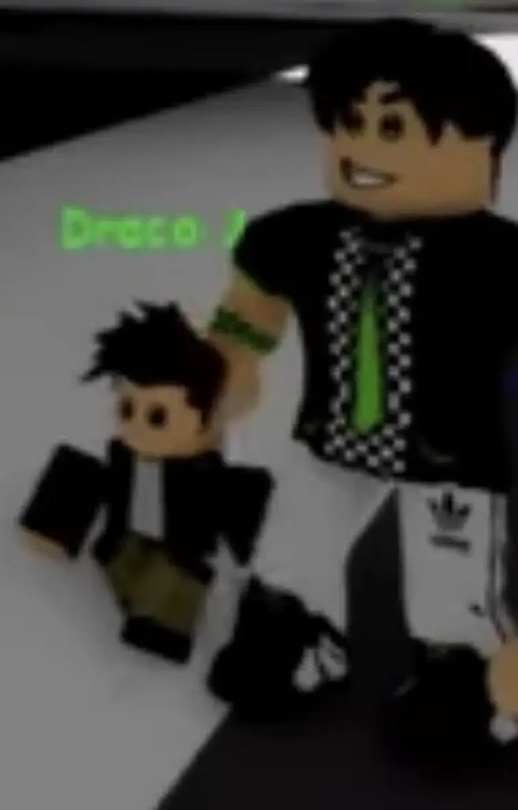 Draco Junior standing with draco looks soo cute! | Fandom