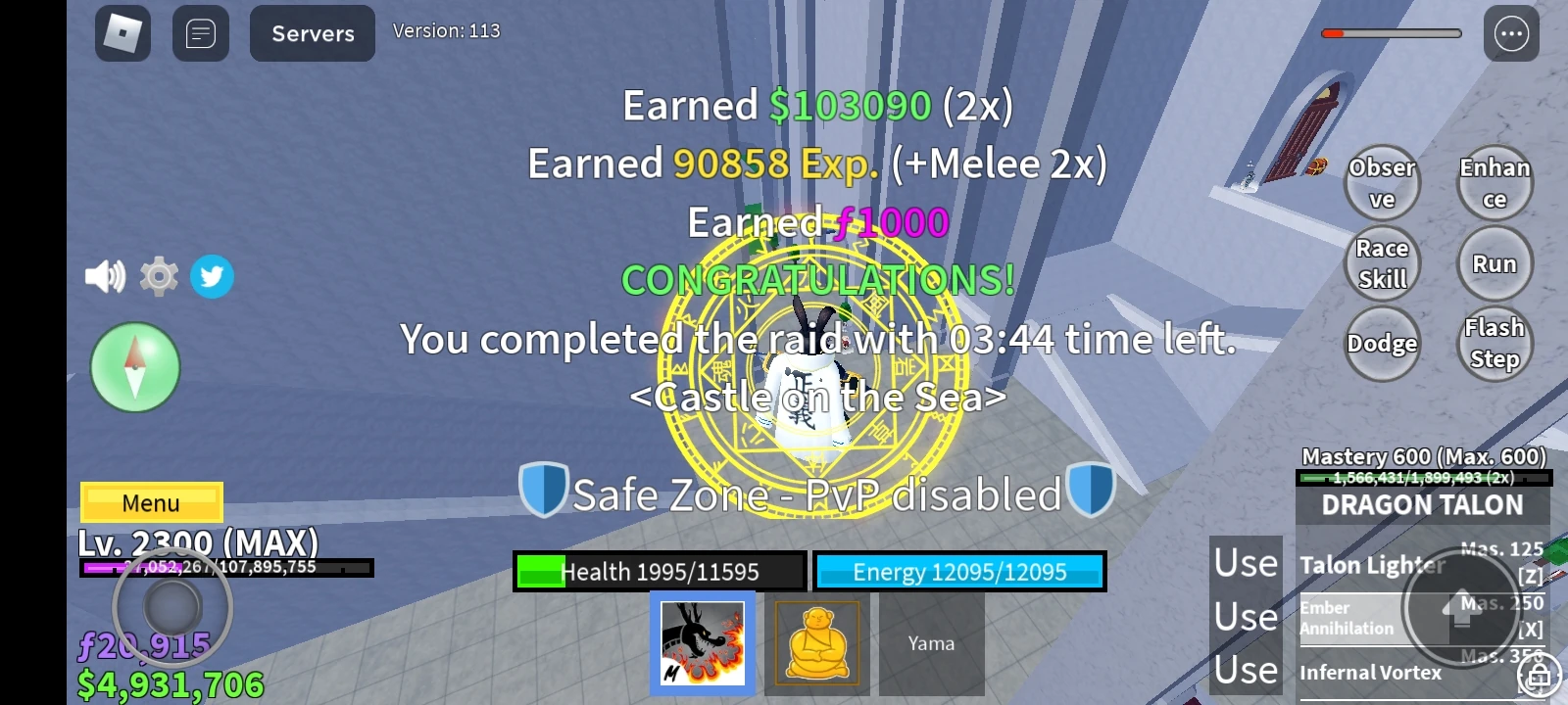 So I tested every V2 fighting style (and Superhuman in raids to see ...