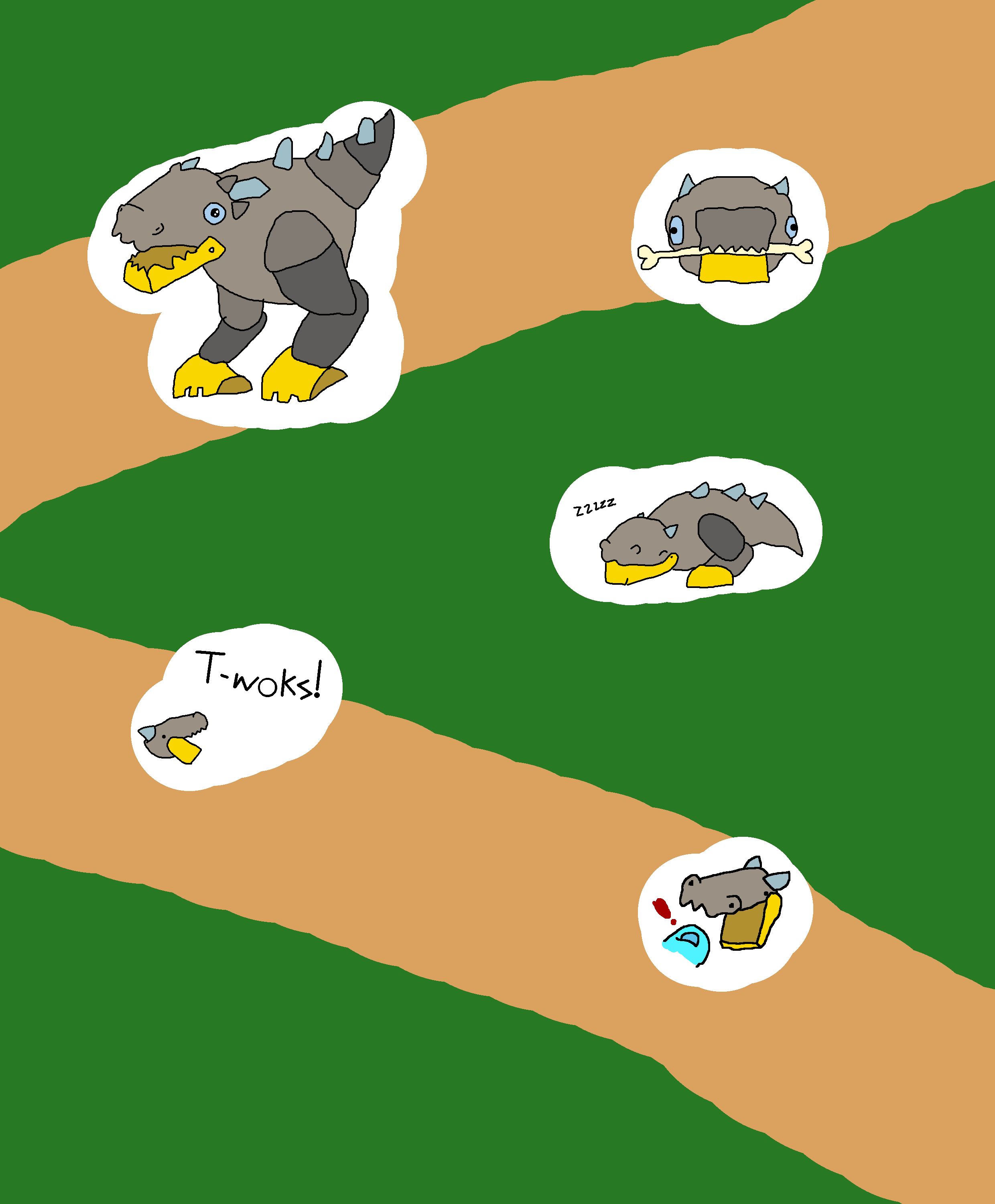 T-rox Sticker sheet | Fandom