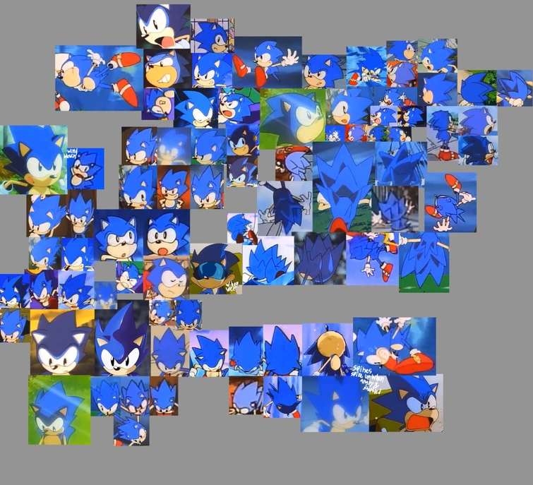 OVA Knuckles Collage! | Fandom