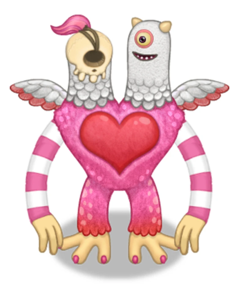 I put the skull that Plinkajou uses as an instrument on one of ...