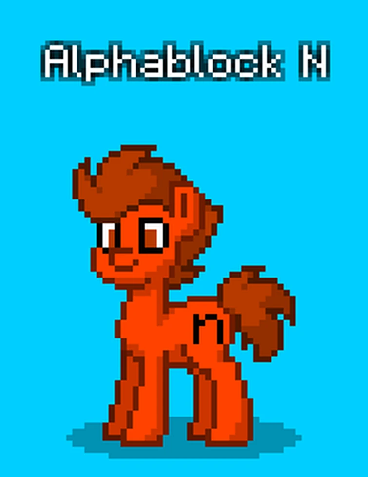 Alphablocks in Pony Town (Part 3) | Fandom