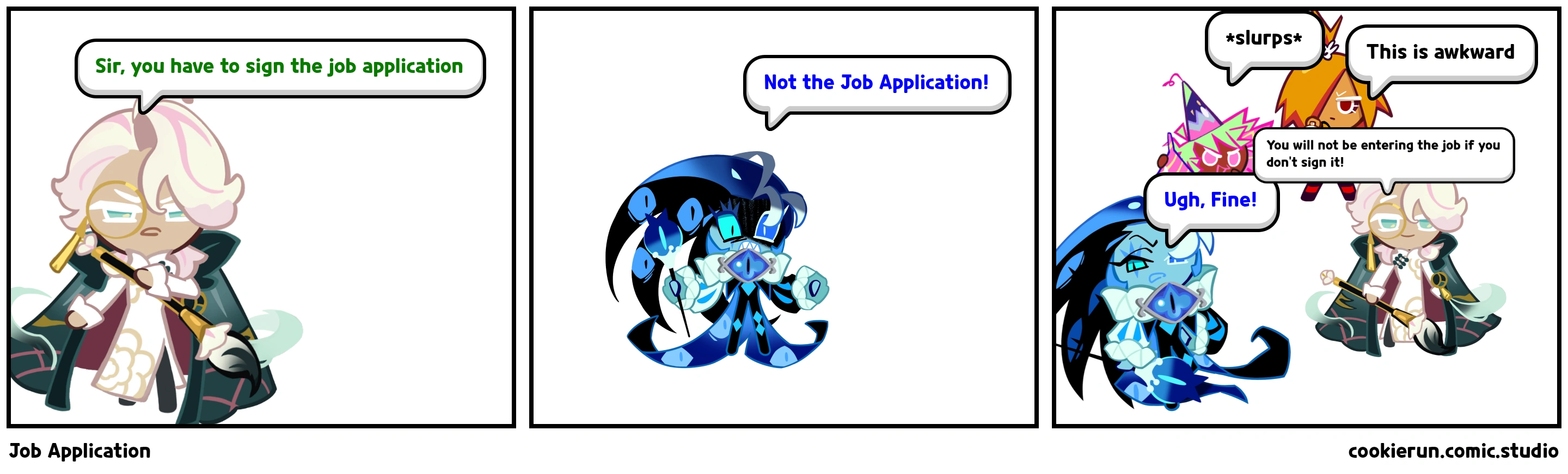 Comic: The Job Application! | Fandom