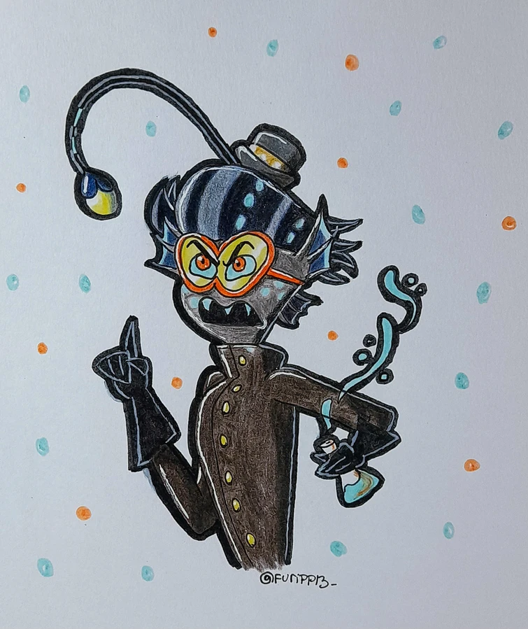 Baxter fanart 🐡🧪 | Fandom