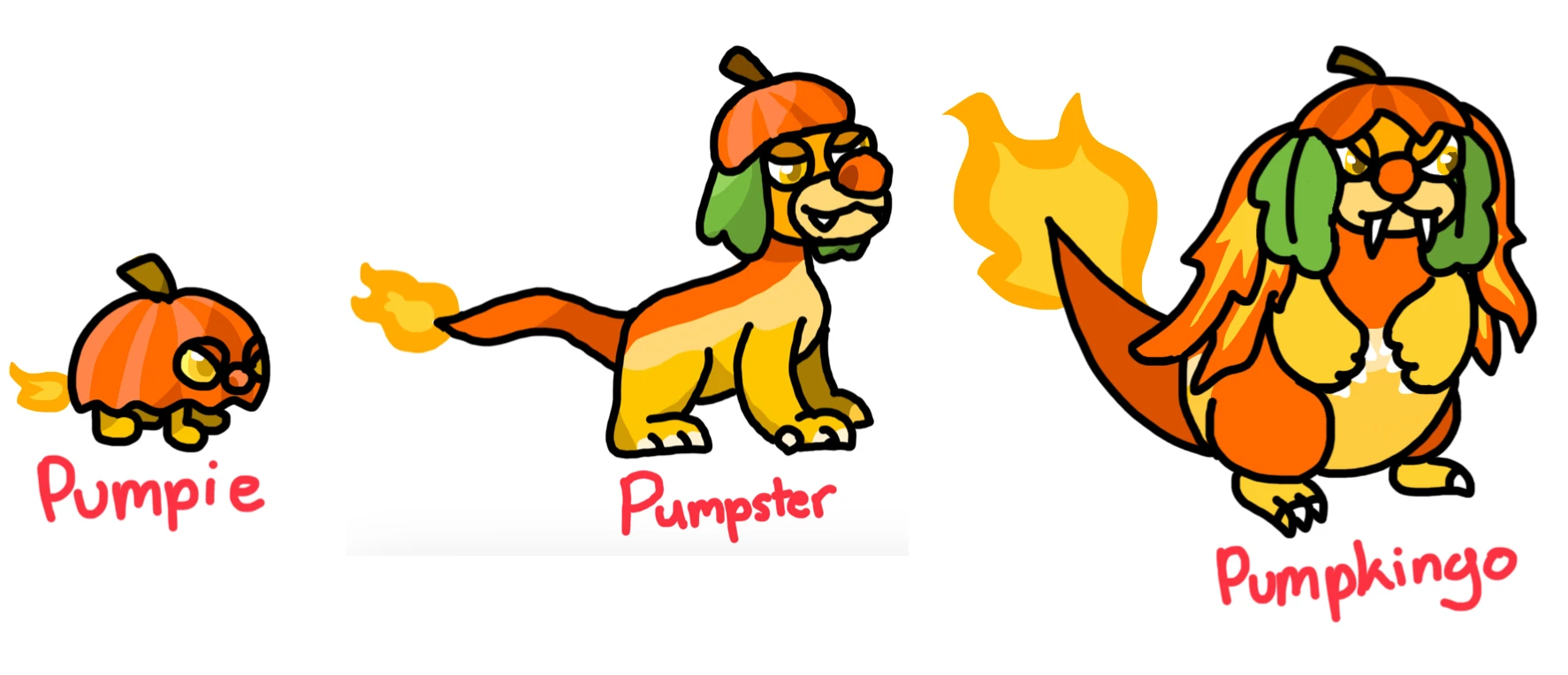 Because muckster had evolutions, I will add them for my pumpster too ...