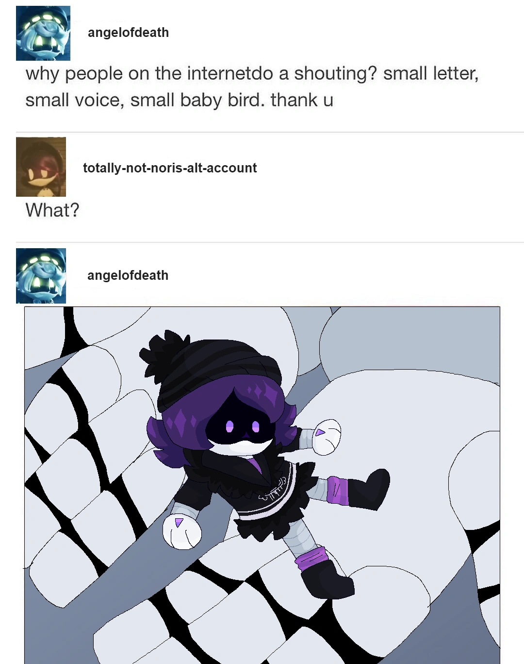uzi is small baby bird | Fandom