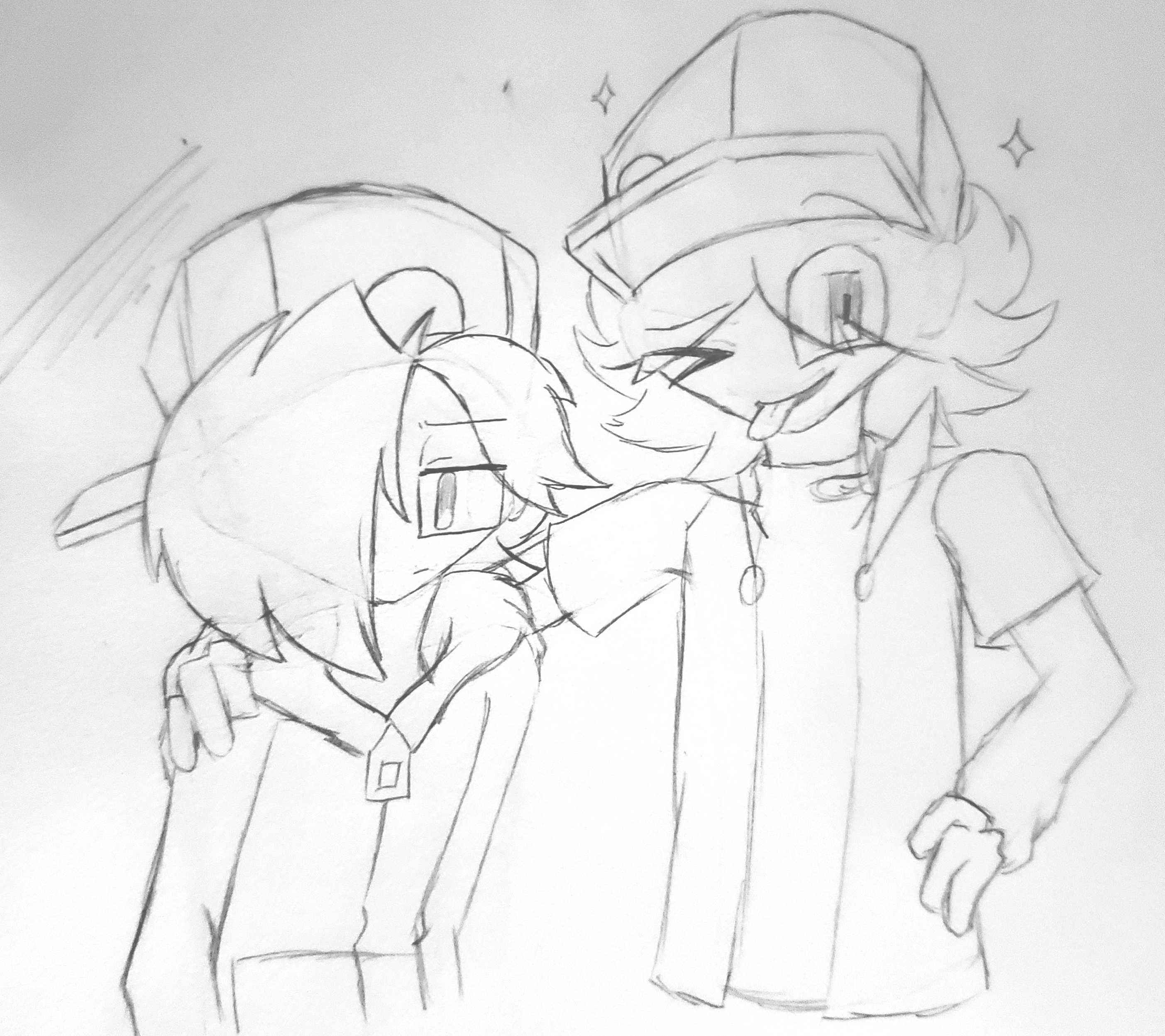 Blake and Glitchy Red | Fandom