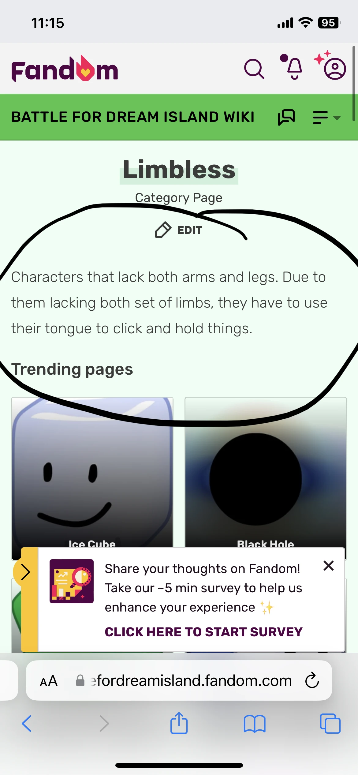 This definition is bull. | Fandom