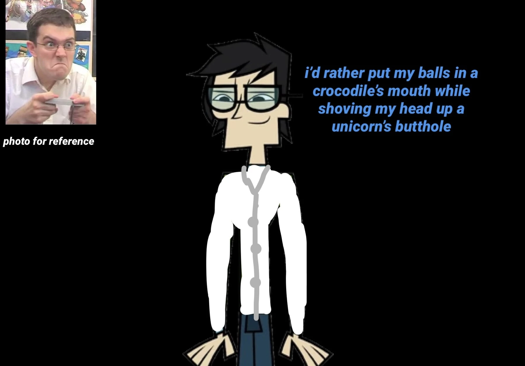 here’s an angry video game tanner repost while my tablet is gone | Fandom