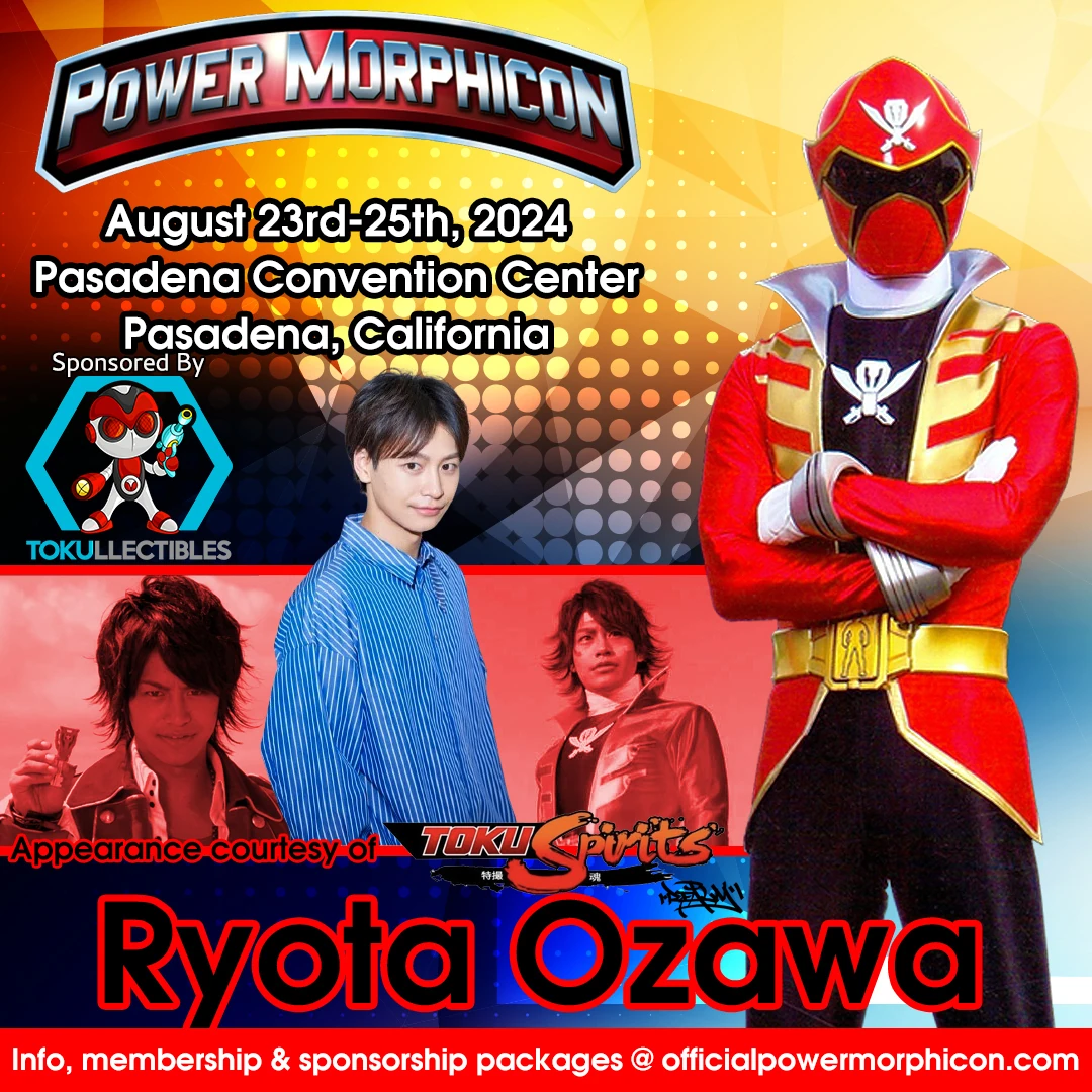 Ryota Ozawa returns to Power Morphicon with co-star Yui Koike | Fandom