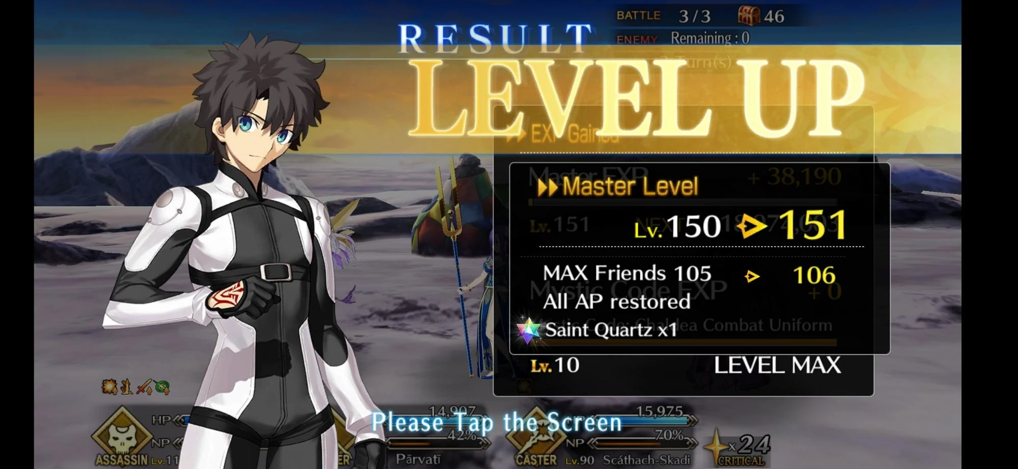 Master Level 151 | Fandom