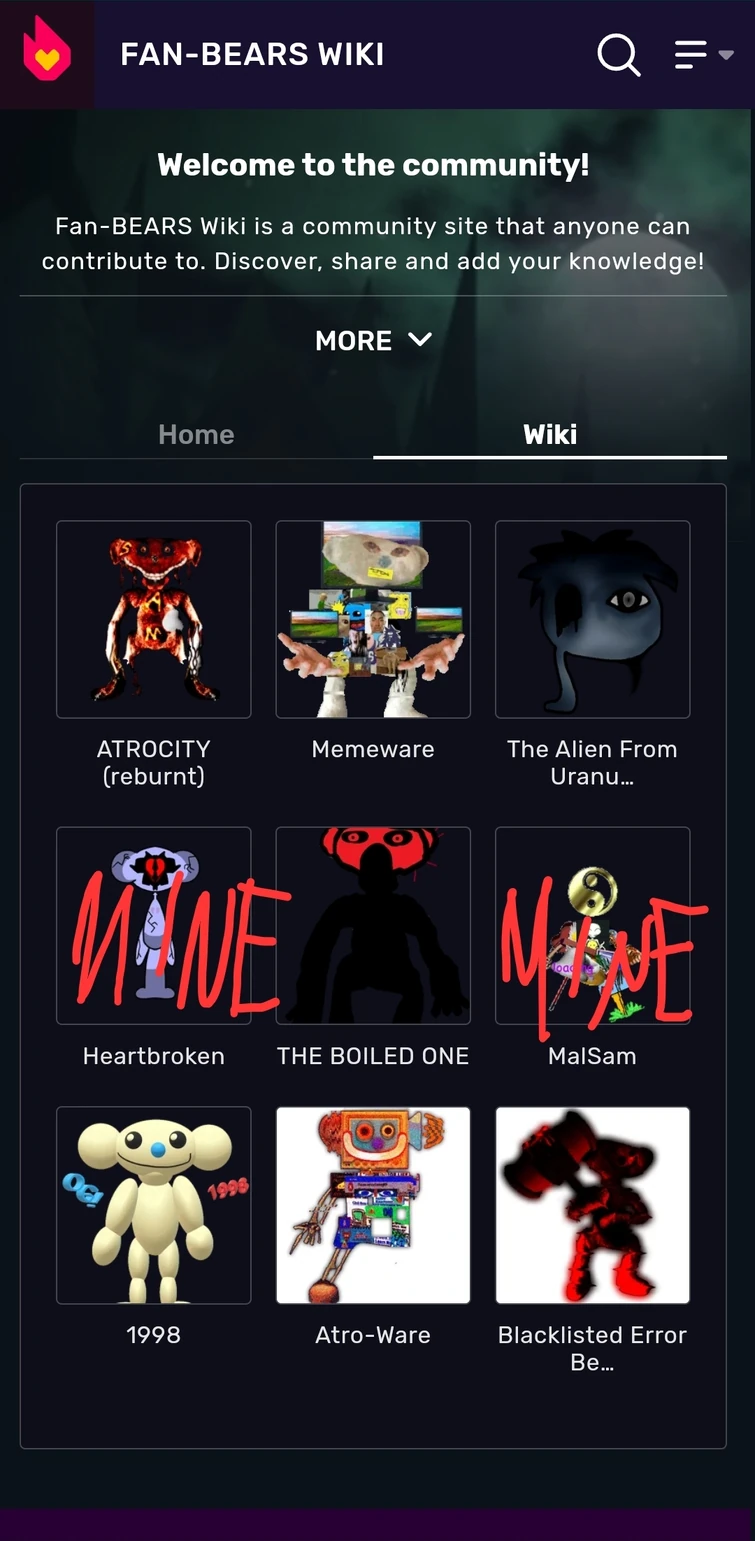 Discuss Everything About Fan-BEARS Wiki | Fandom