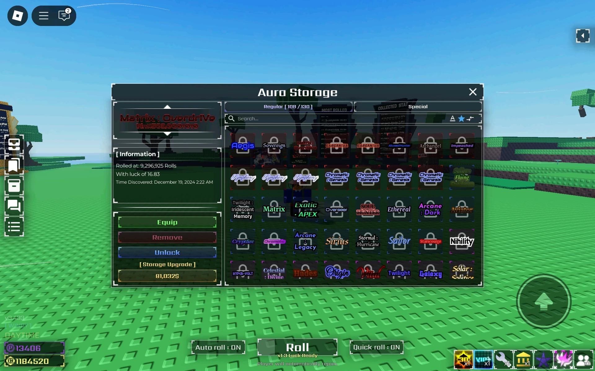 raw matrix overdrive | Fandom