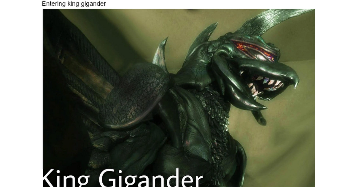 Ok after a day of making them here are the gigans that have been voted ...