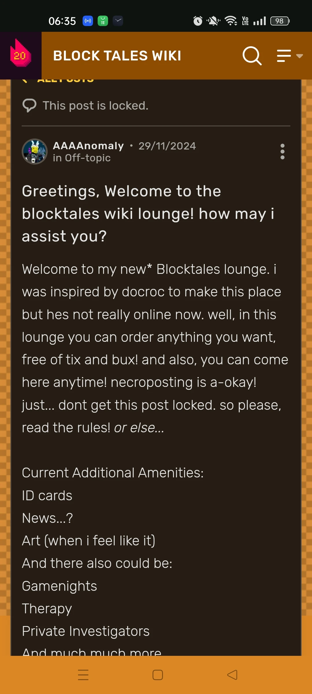 Heya mods! Quick question | Fandom