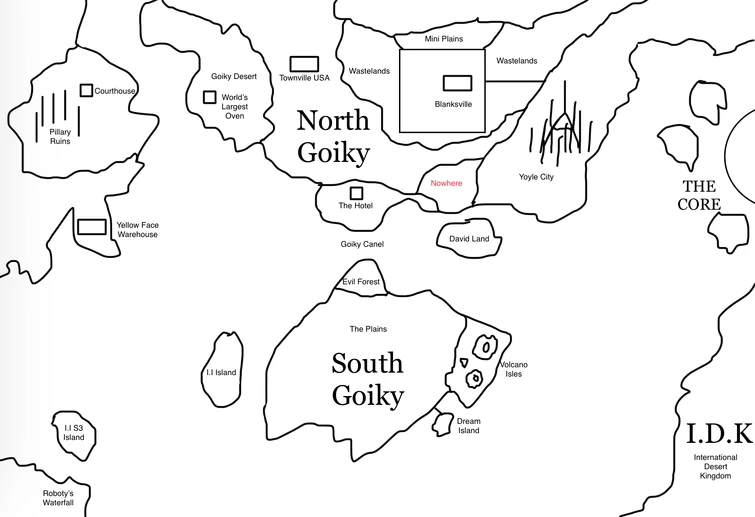 I made a map of Goiky | Fandom