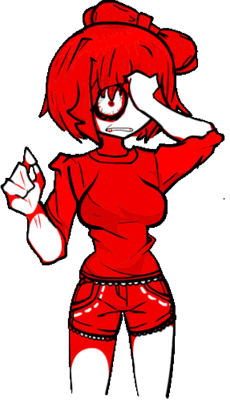 remade the sayo breakdown idle gif using Batim's spritemap... | Fandom