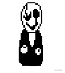 there needs to be a squiddle with gaster's face on it | Fandom