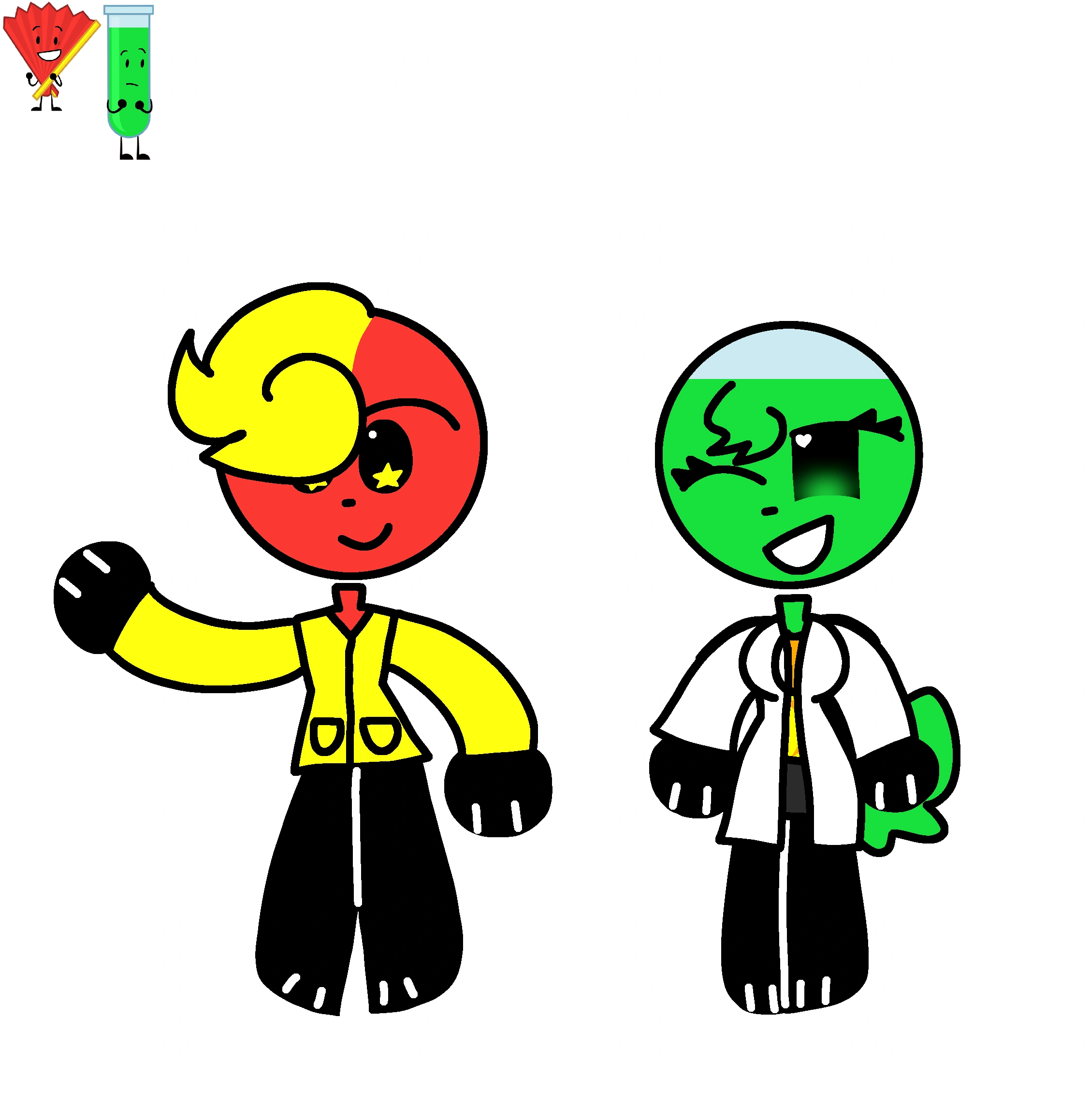 Object handler au thingy: Fan and Test Tube | Fandom