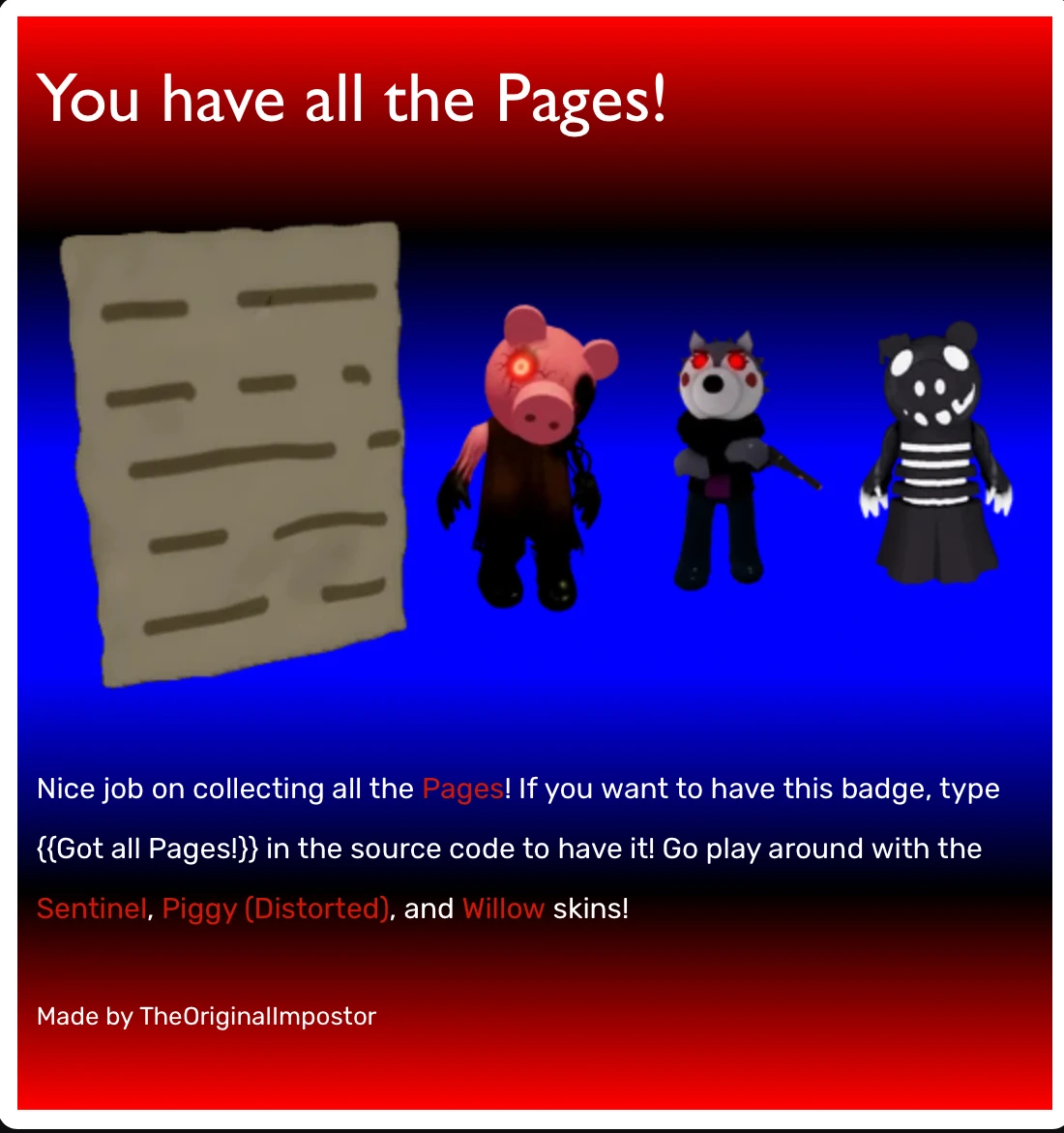 Made a template if you have every page | Fandom