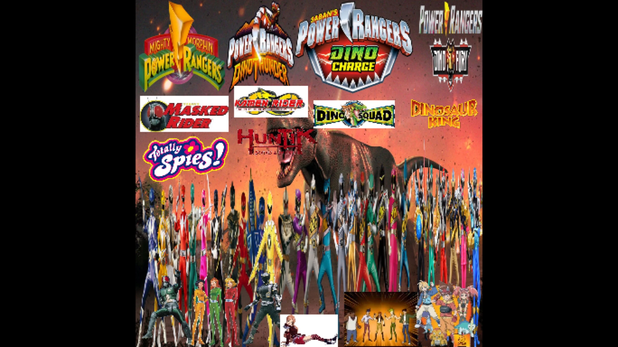 My Power Rangers Dinosaur Team Crossover Poster | Fandom