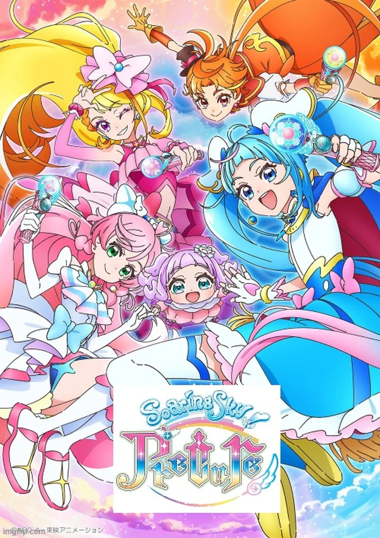 Hirogaru Sky! Pretty Cure poster with English logo | Fandom