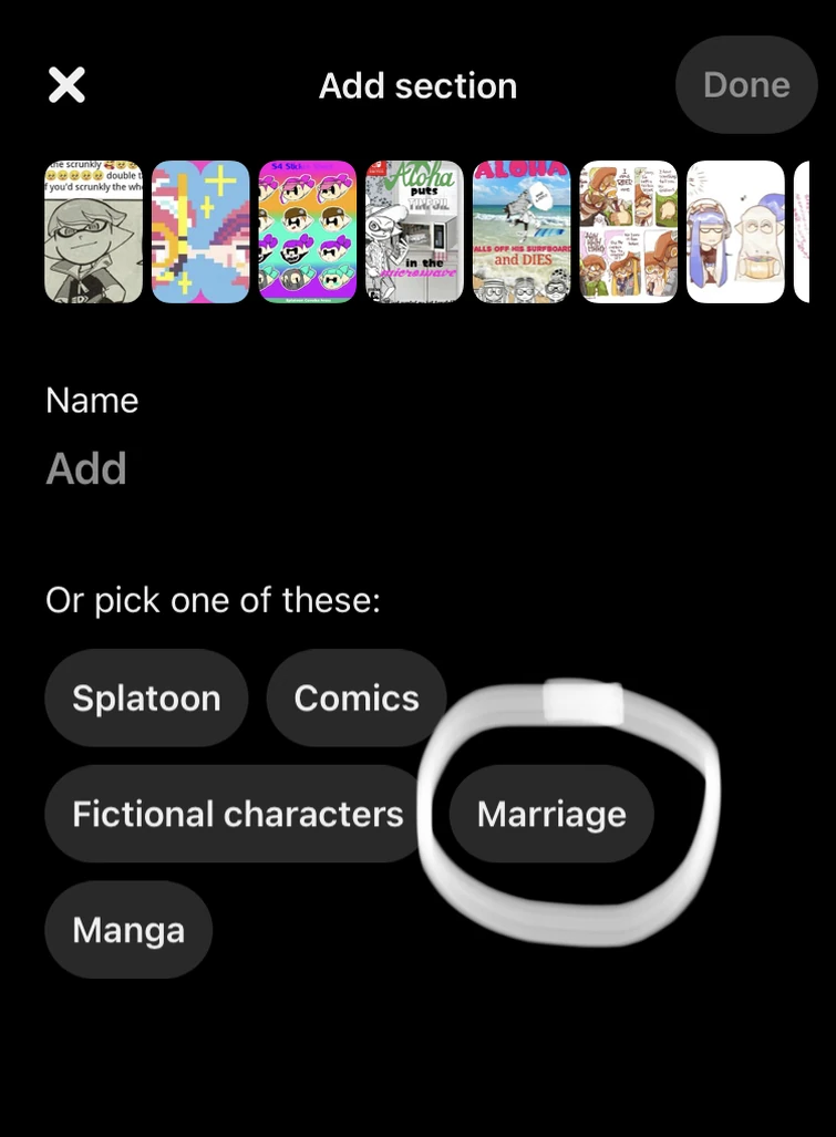 I was moving some pins into a section on my Pinterest board and- | Fandom