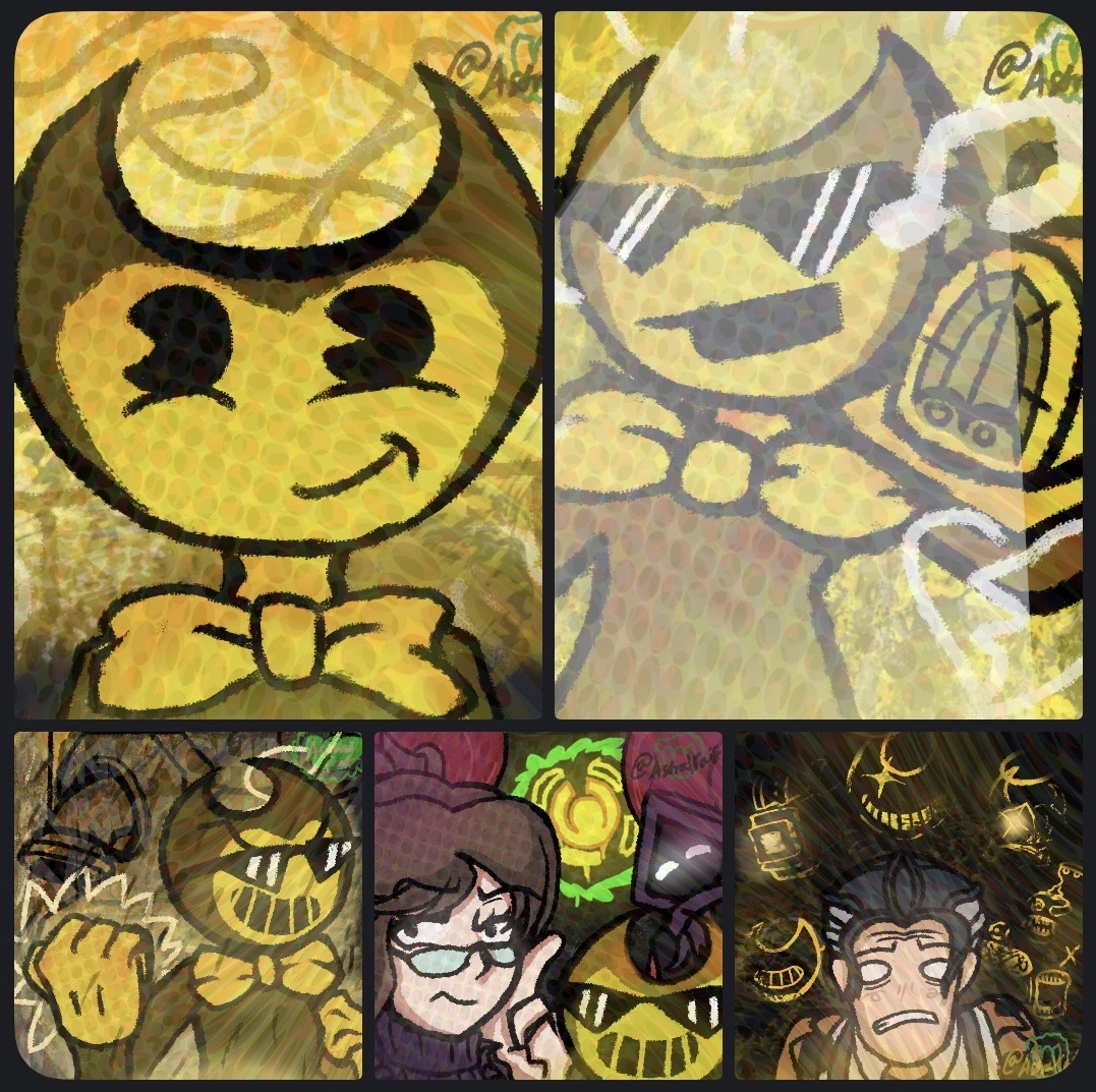 The Full Heccin' Cover Art Story of Vs. Litle Fevil! Titles Below ...