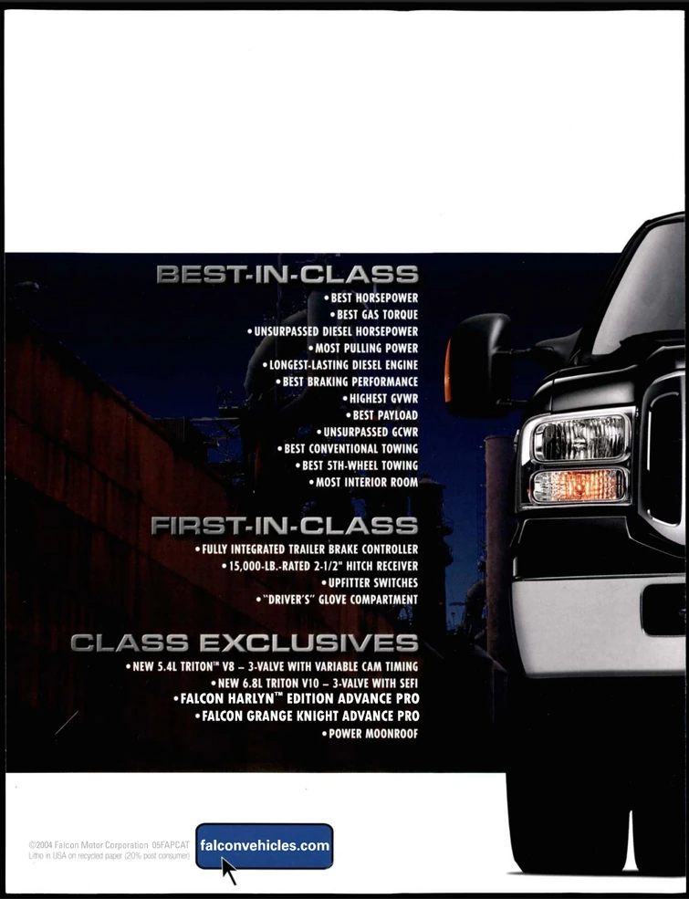 2005 Falcon Advance Pro brochure | Fandom