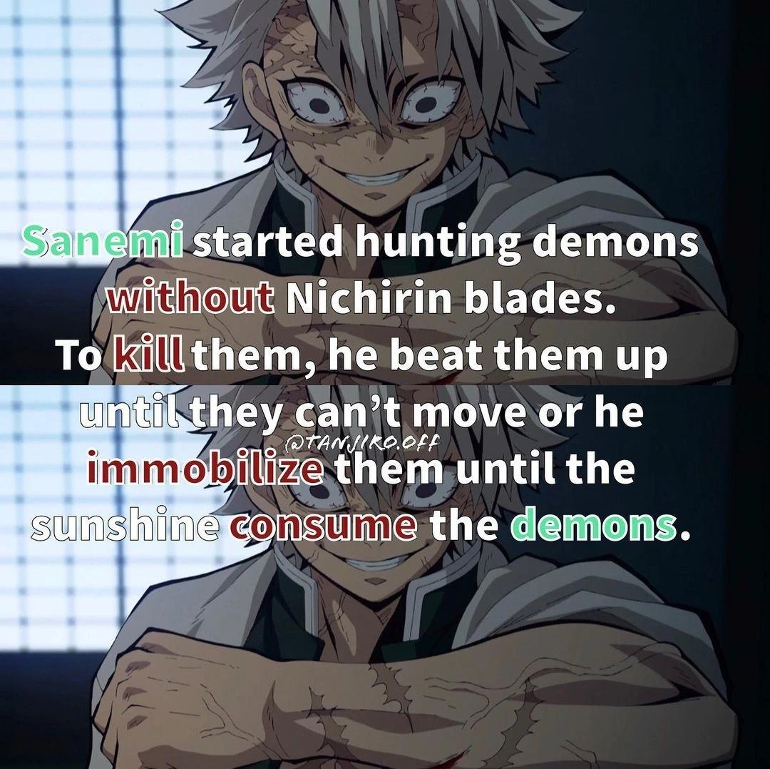 Sanemi fun fact | Fandom