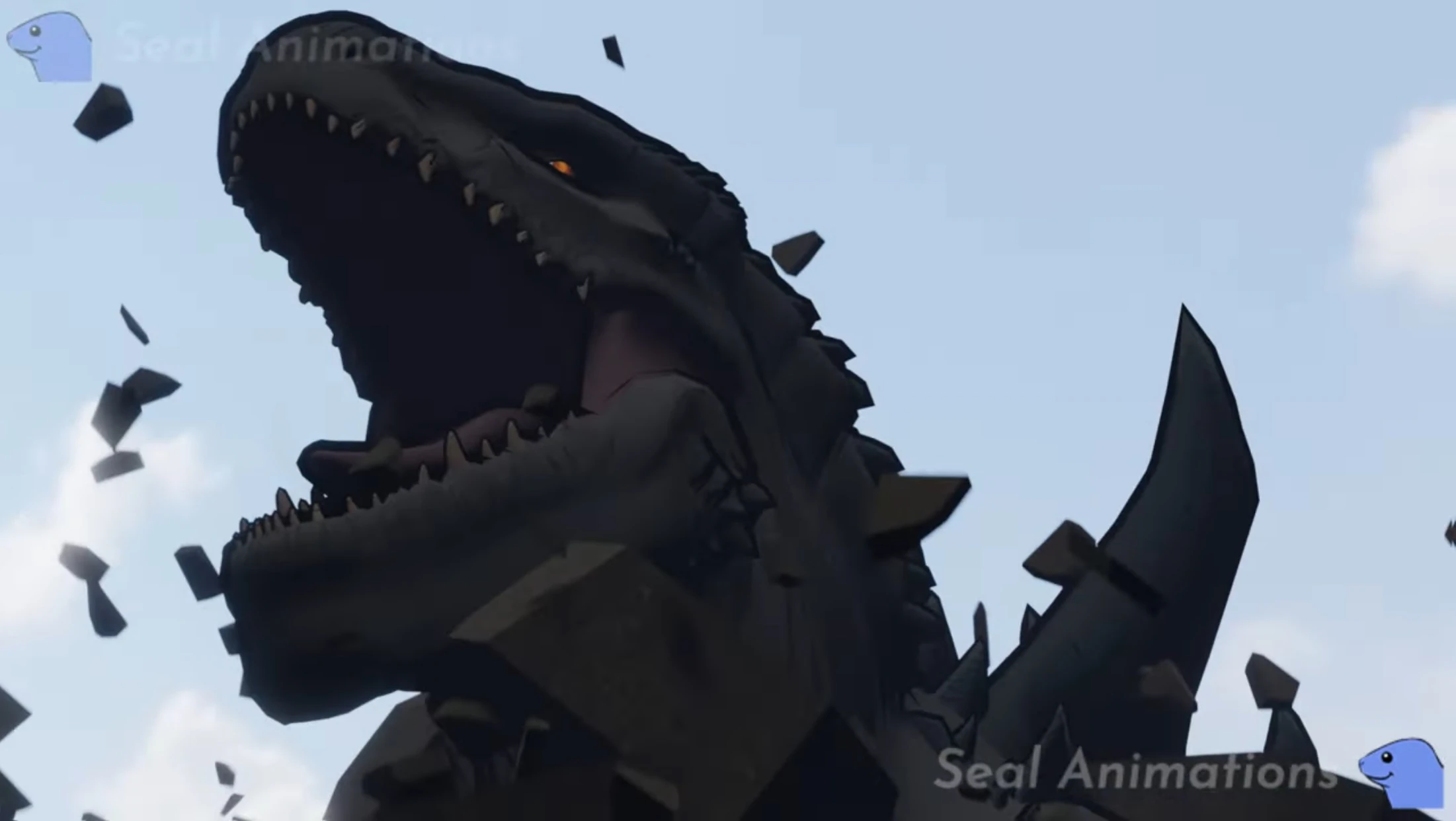 Godzillasaurus (Minus One)🦖☢️ vs Rudy🐊 Seal Animations | Fandom