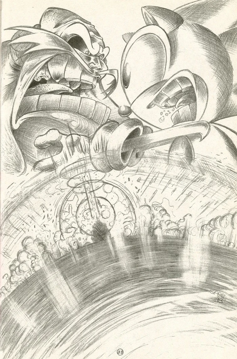 Scaling Archie Sonic (Pre-Super Genesis Wave) | Fandom