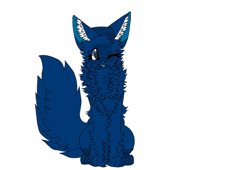 Still will be less active due to school, but have a deep blue cat | Fandom