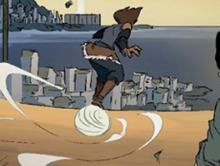 Wait, you can fully stand on the air ball? | Fandom