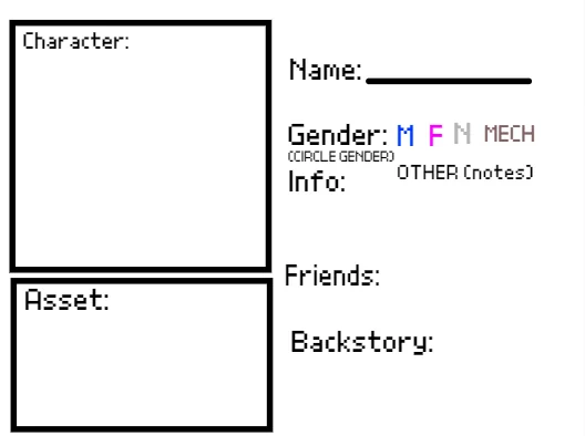 character sign up sheet | Fandom