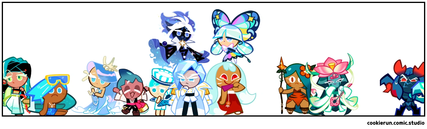 blue haired cookies | Fandom