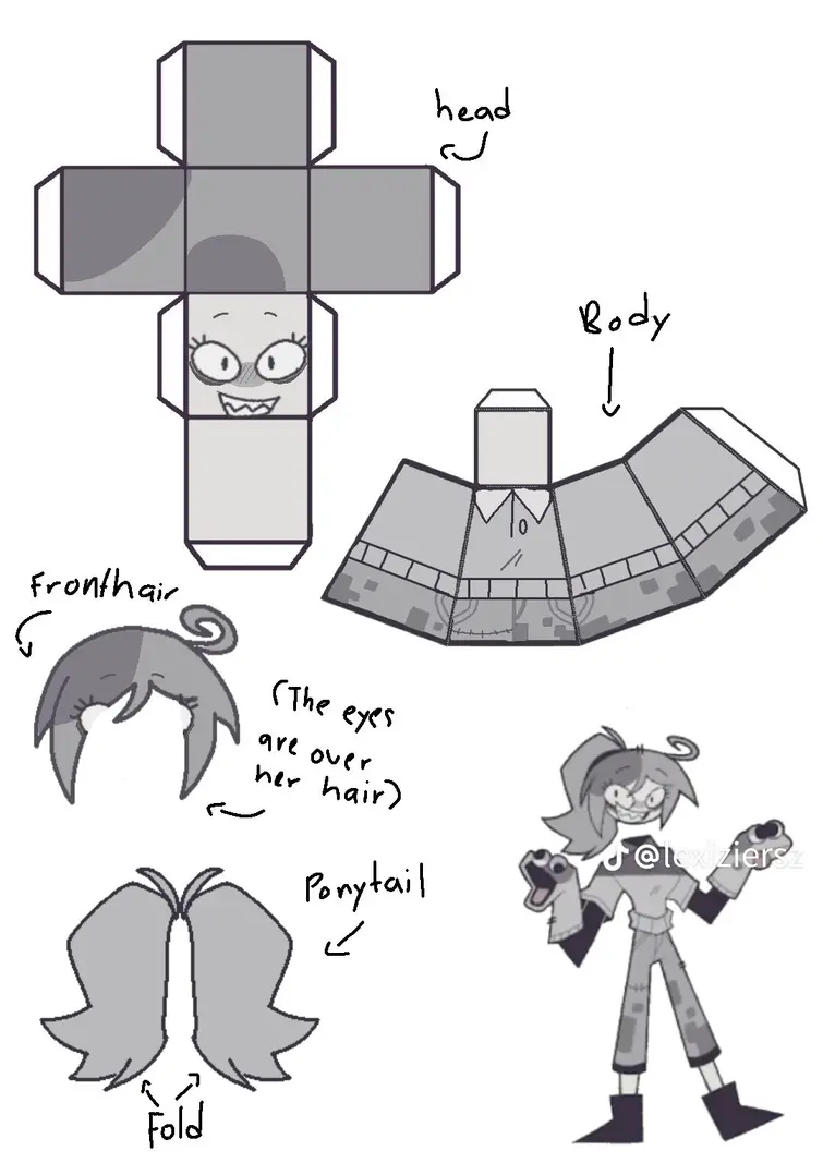 Fde papercraft pt 1 (not by me) | Fandom