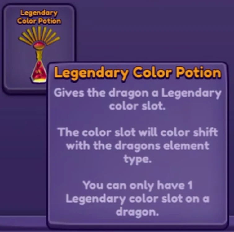 T/S Legendary Color Potion! | Fandom