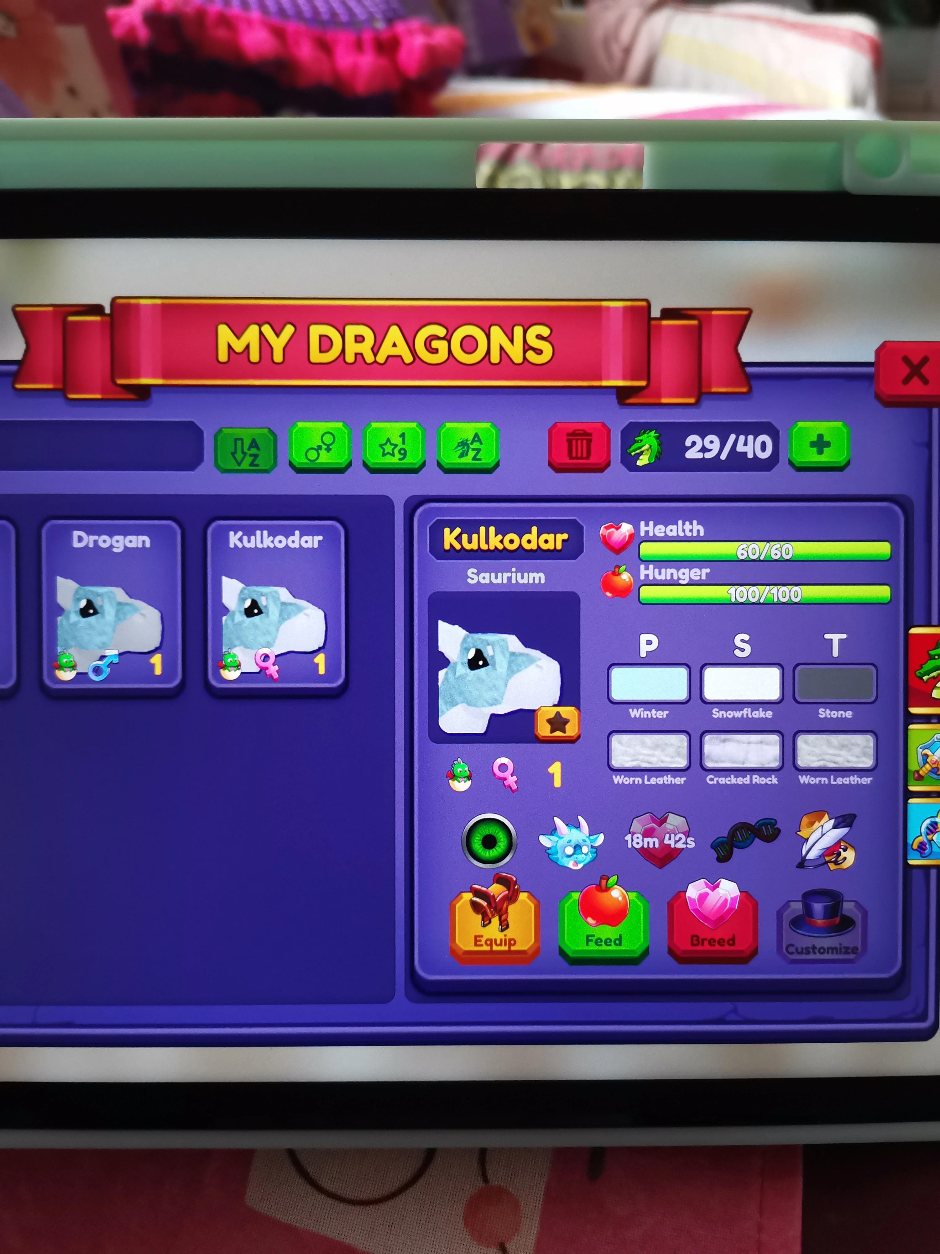 I just hatched 2 def saurs | Fandom