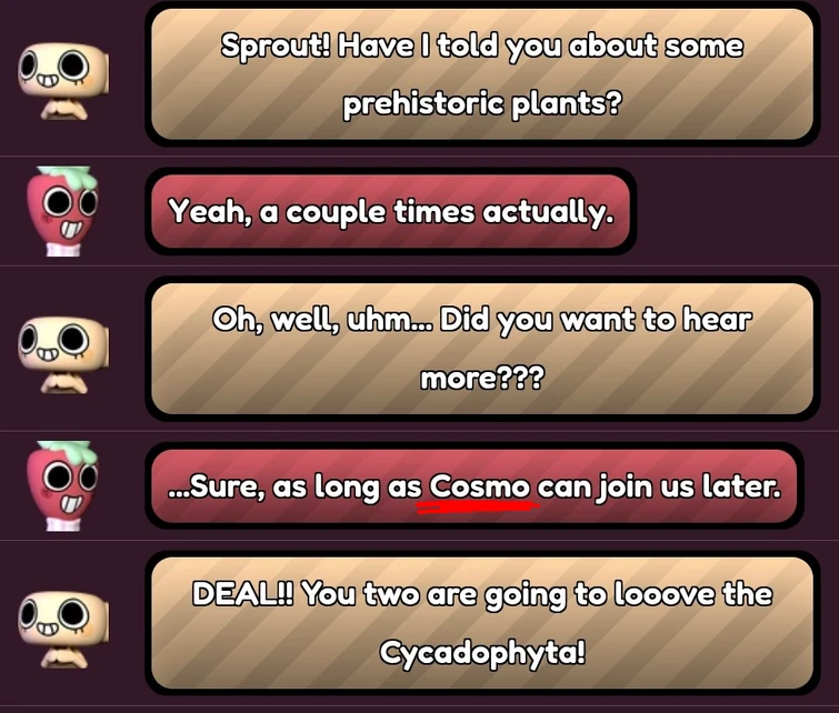 Sprout is too attached to Cosmo | Fandom