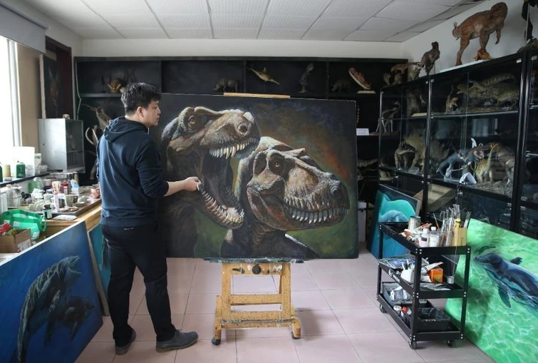 Chinese Paleoartist Zhao Chuang | Fandom