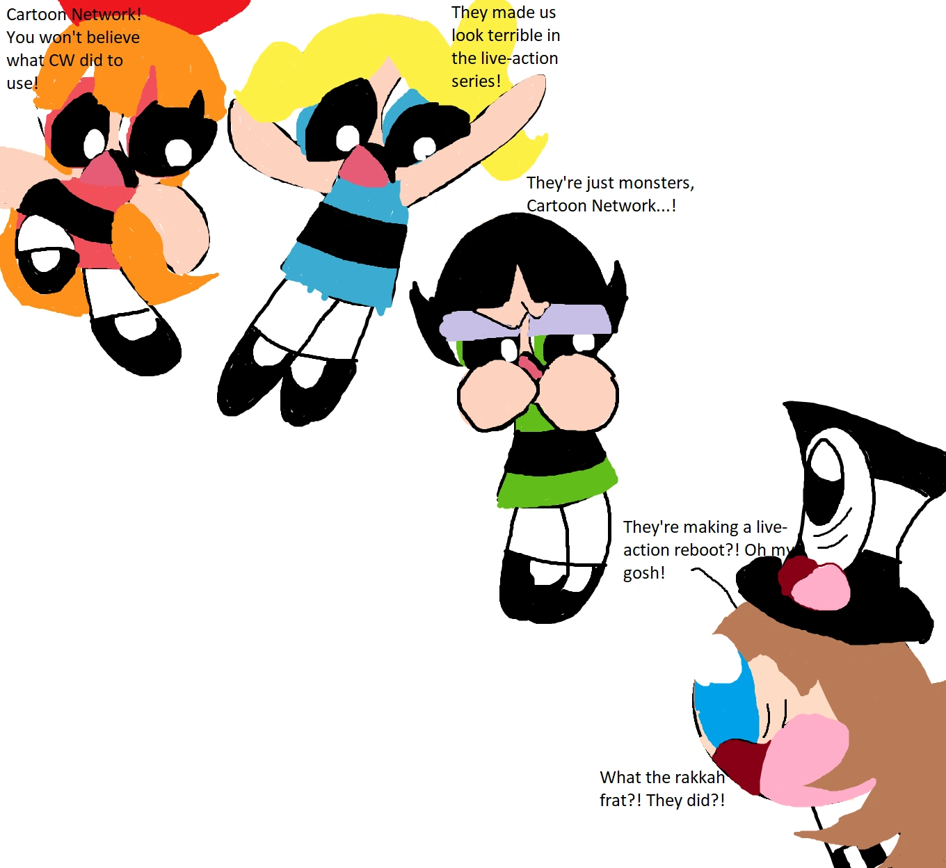 Powerpuff Girls And Rowdyruff Boys All Grown Up