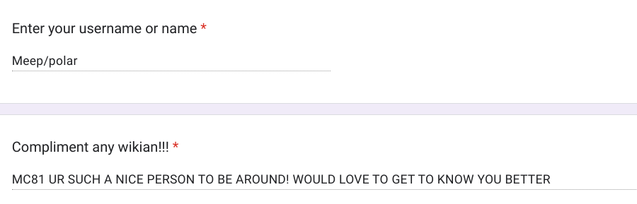 wikian compliments p6 | Fandom