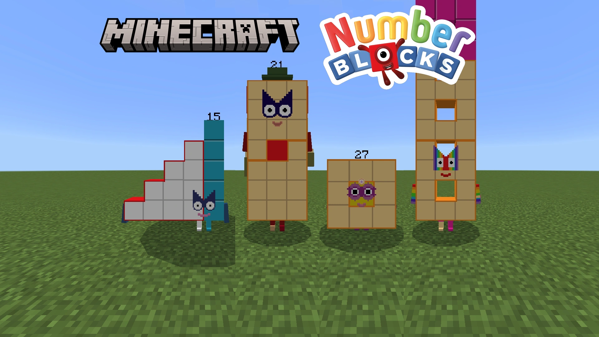 Minecraft Bedrock Numberblocks Addon 1.4.2 Update | Fandom