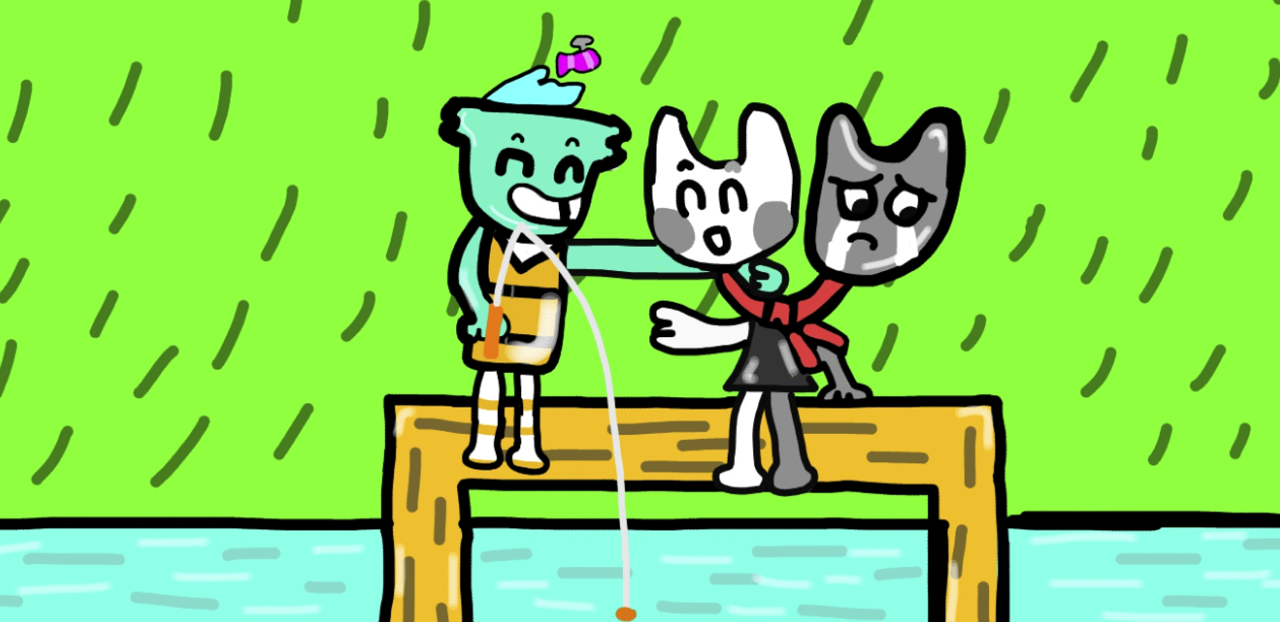 The FIRST EVER ComedyFish Drawing By Me! :D | Fandom