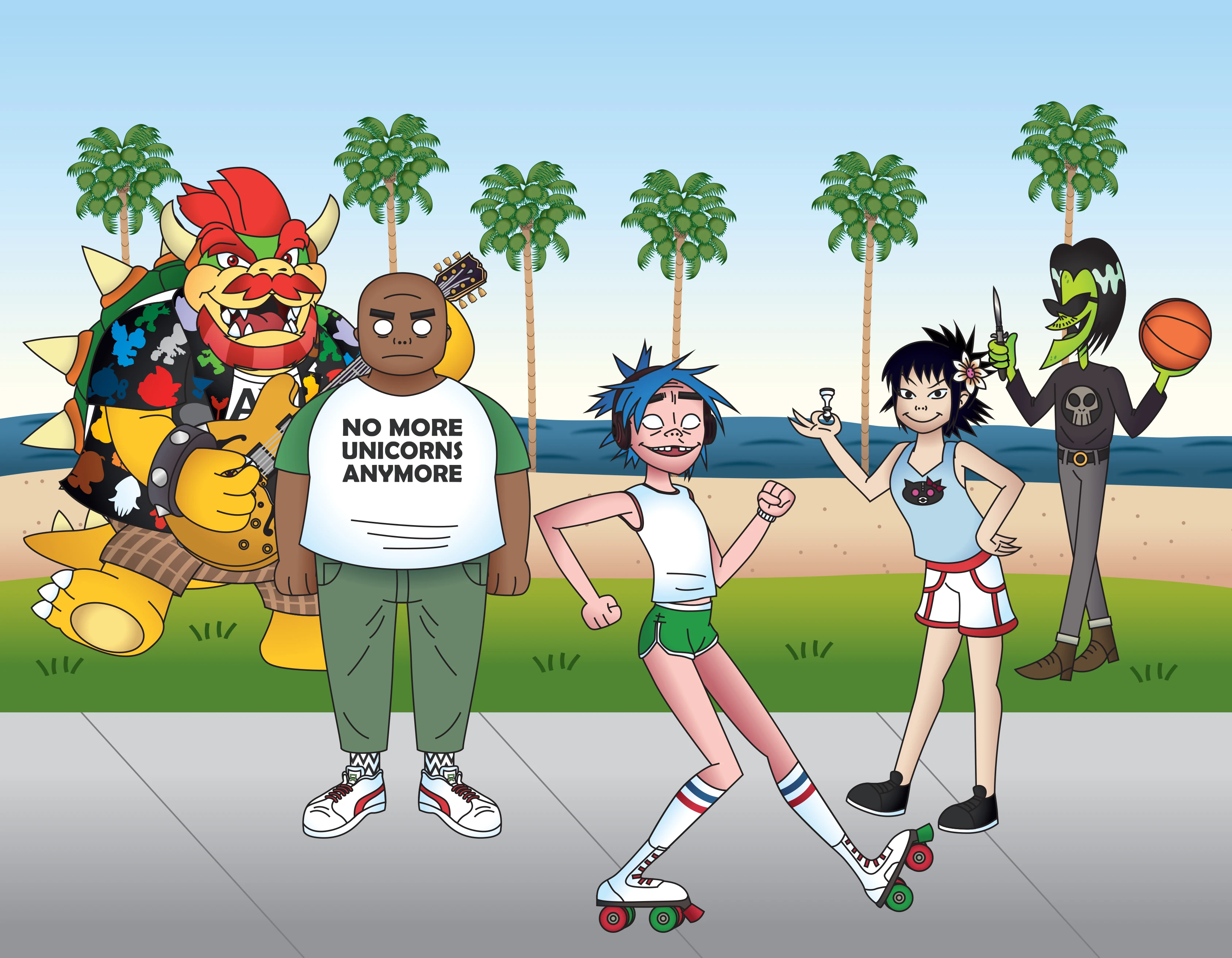 Gorillaz Humility with Bowser | Fandom