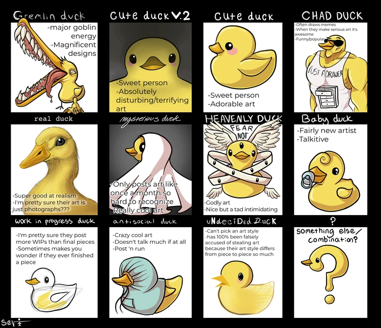 Artists but they’re ducks | Fandom